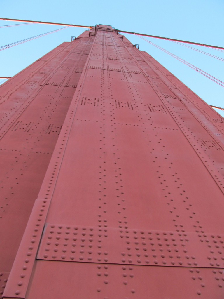 golden-gate-bridge-tower • Travel with Curiosity